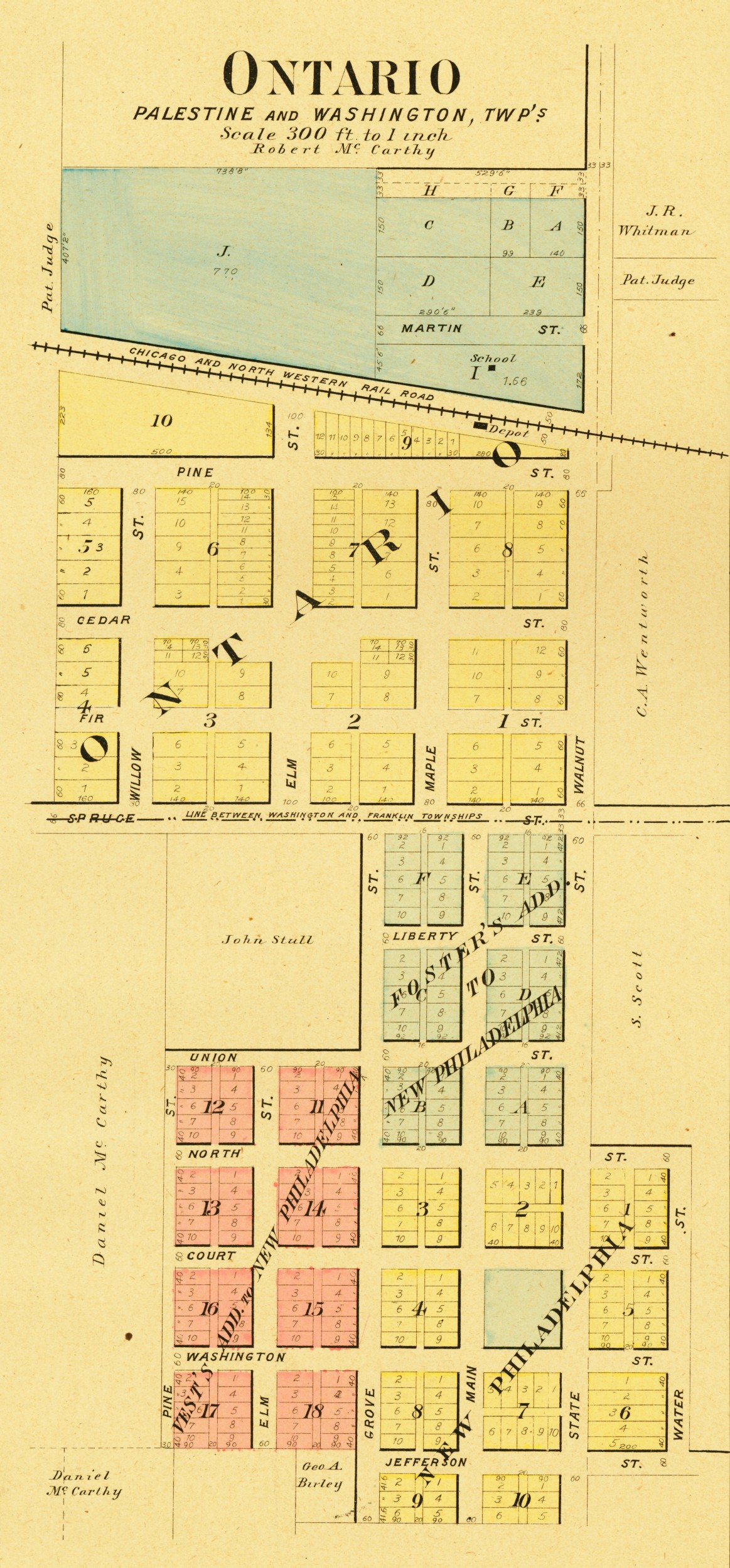 1902 Story County Plat Book | Ames History Museum